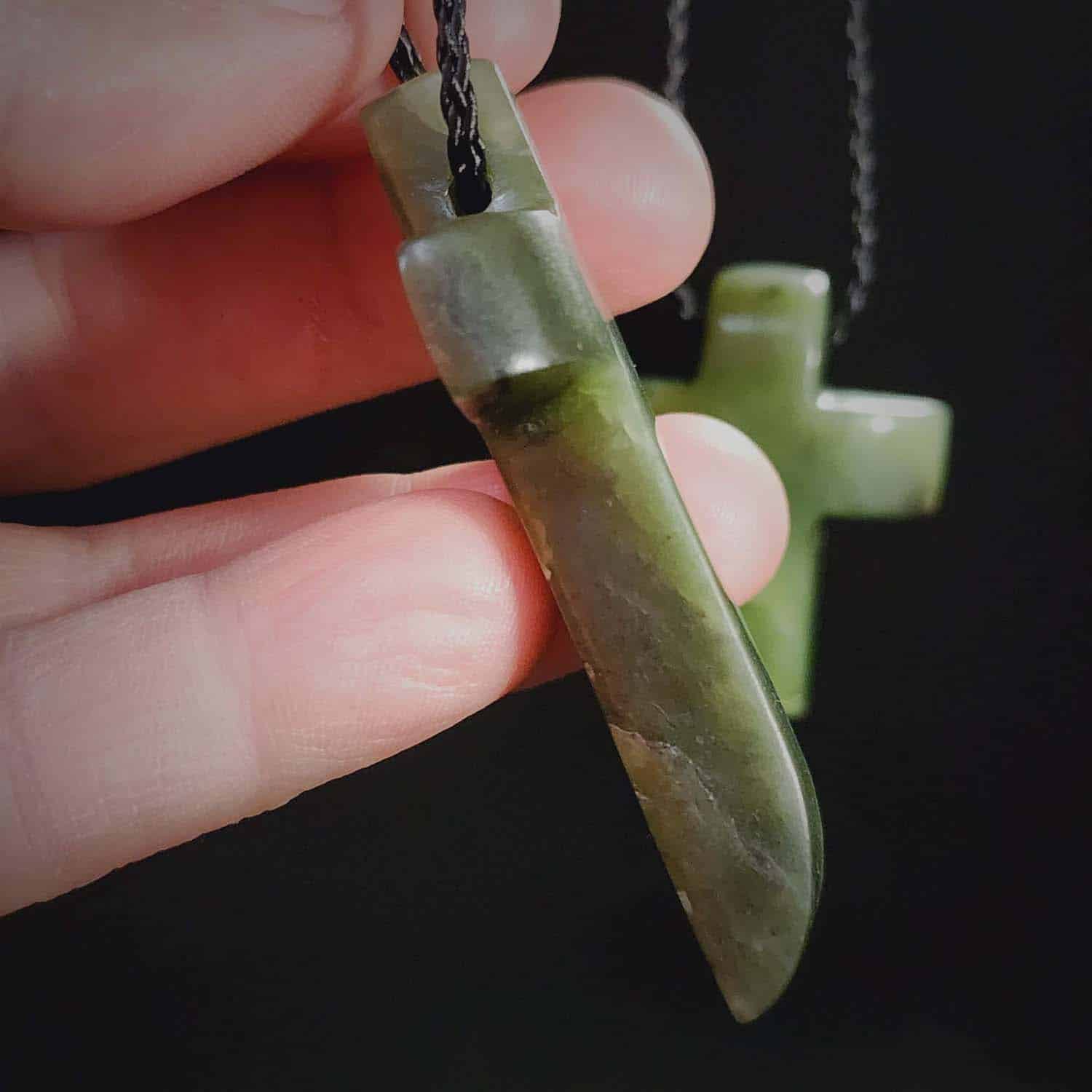 Pounamu Crosses - Campbell Carving
