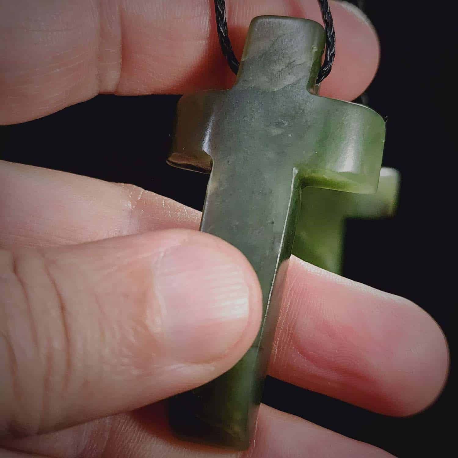Pounamu Crosses - Campbell Carving