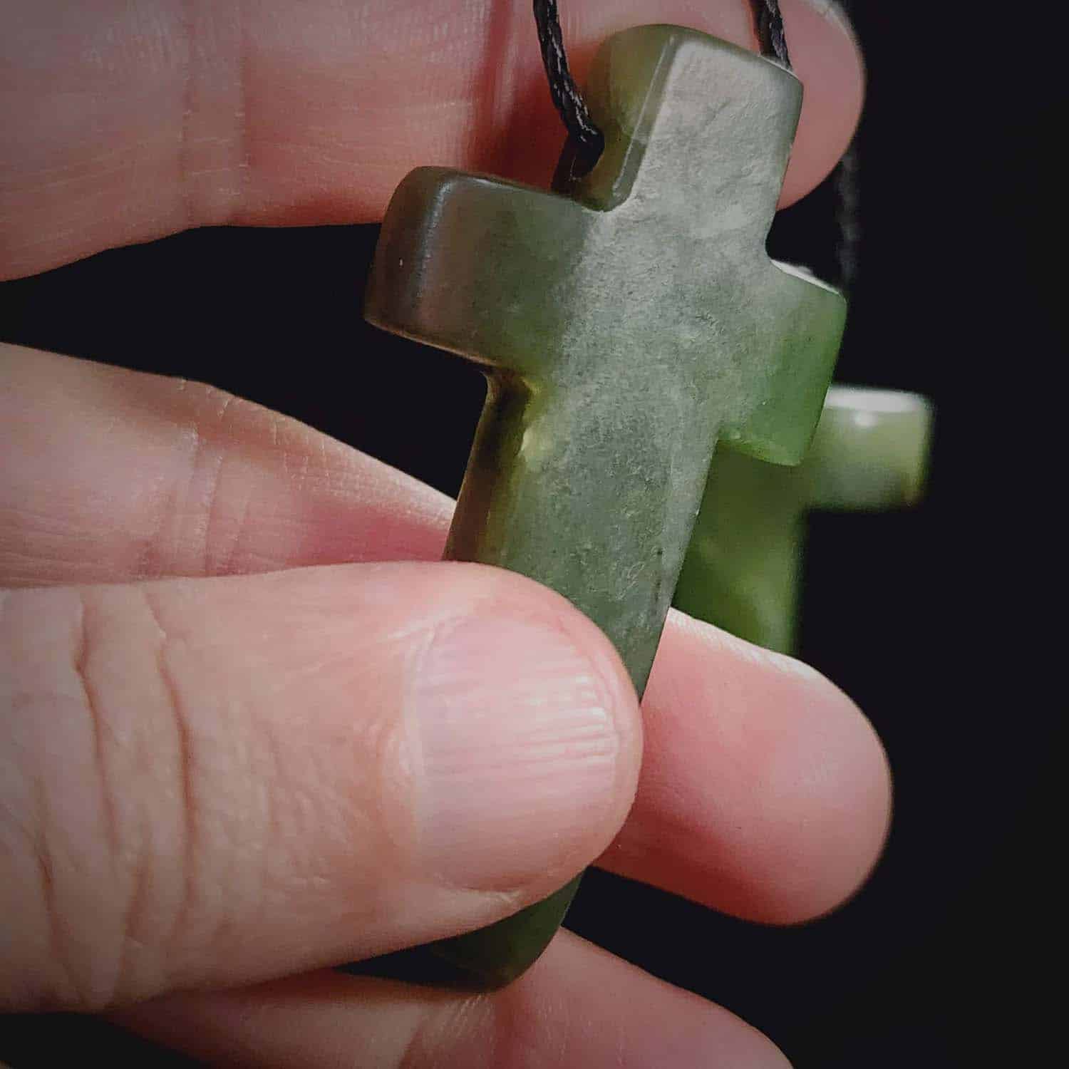 Pounamu Crosses - Campbell Carving